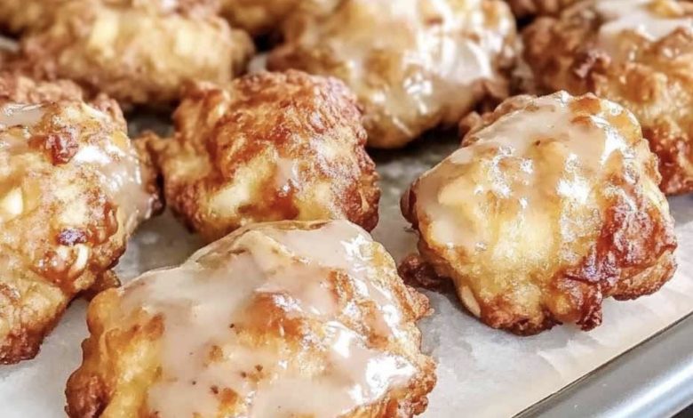 Baked Apple Fritters - DEESVIRAL
