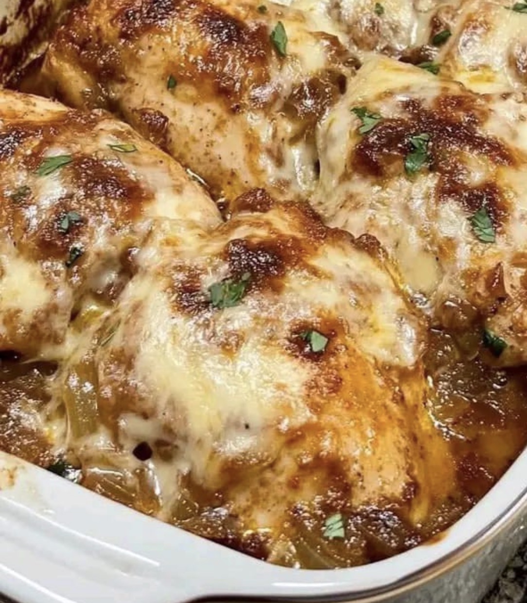 French Onion Chicken Bake - DEESVIRAL