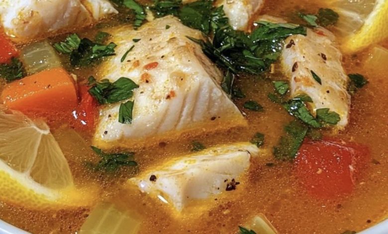 Spicy Lemon Fish Soup - DEESVIRAL