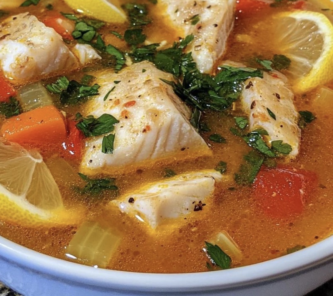 Spicy Lemon Fish Soup - DEESVIRAL