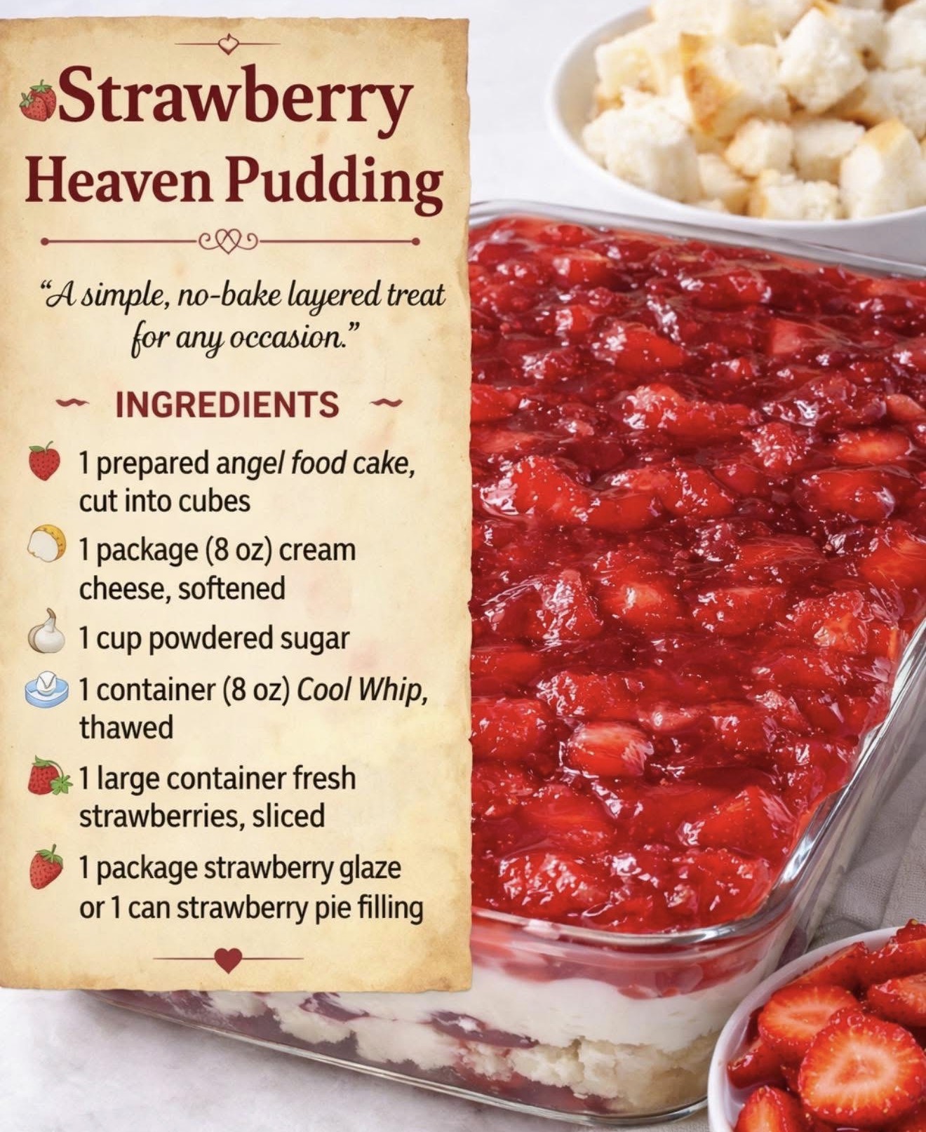 Strawberry Heaven Pudding - DEESVIRAL