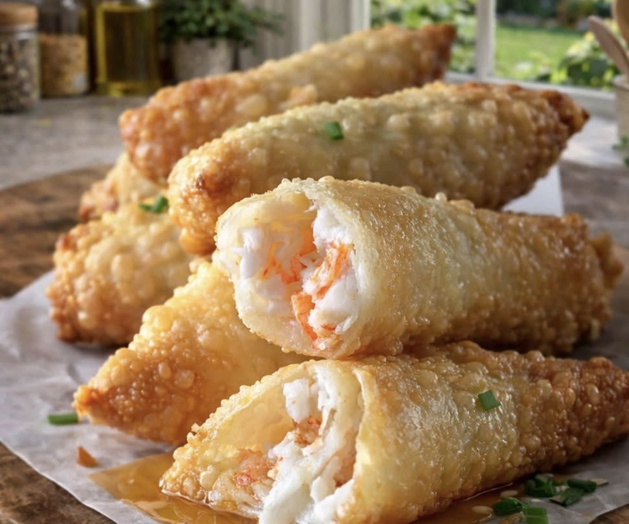 Crab Rangoon Egg Rolls - DEESVIRAL